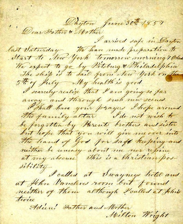 Bishop Milton Wright